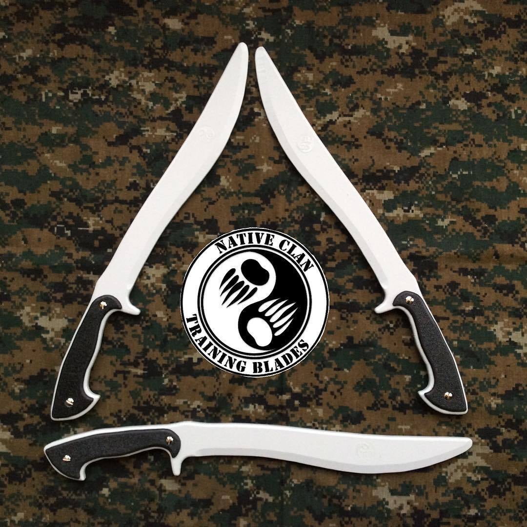 22" curved kali sword | Native Clan Training Blades